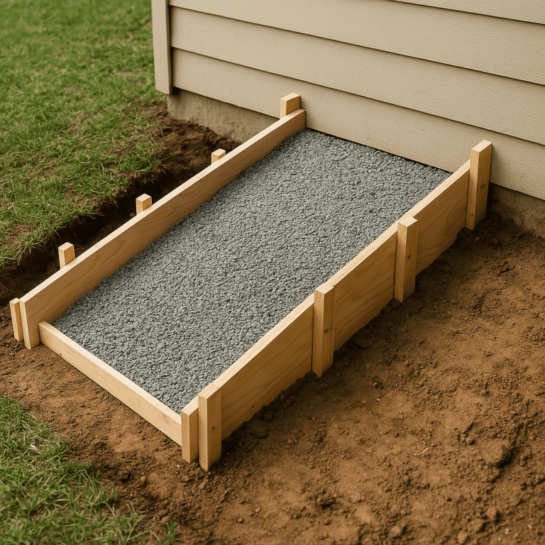 How to Pour Concrete Ramp | ThePlywood.com