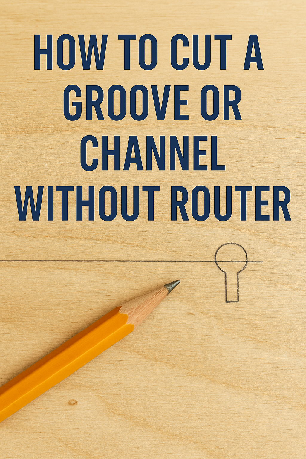 How to Cut a Groove or Channel Without a Router (Complete DIY Guide ...