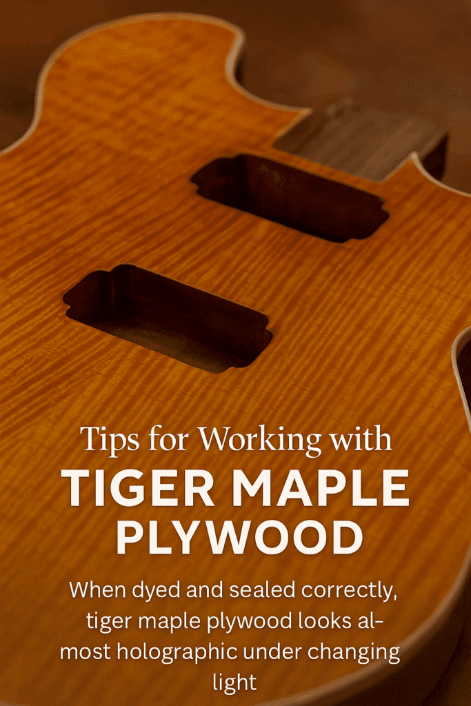 Tiger Maple Plywood: The Striking Choice for Fine Woodworking ...