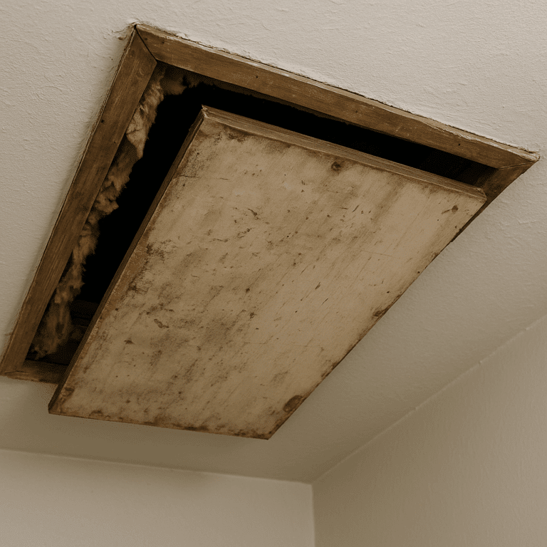 How to Build a Scuttle Hole for Easy Attic Access | ThePlywood.com