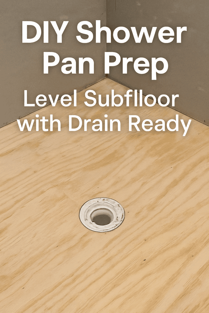 How to Install a Shower Pan (Step-by-Step DIY Guide) | ThePlywood.com