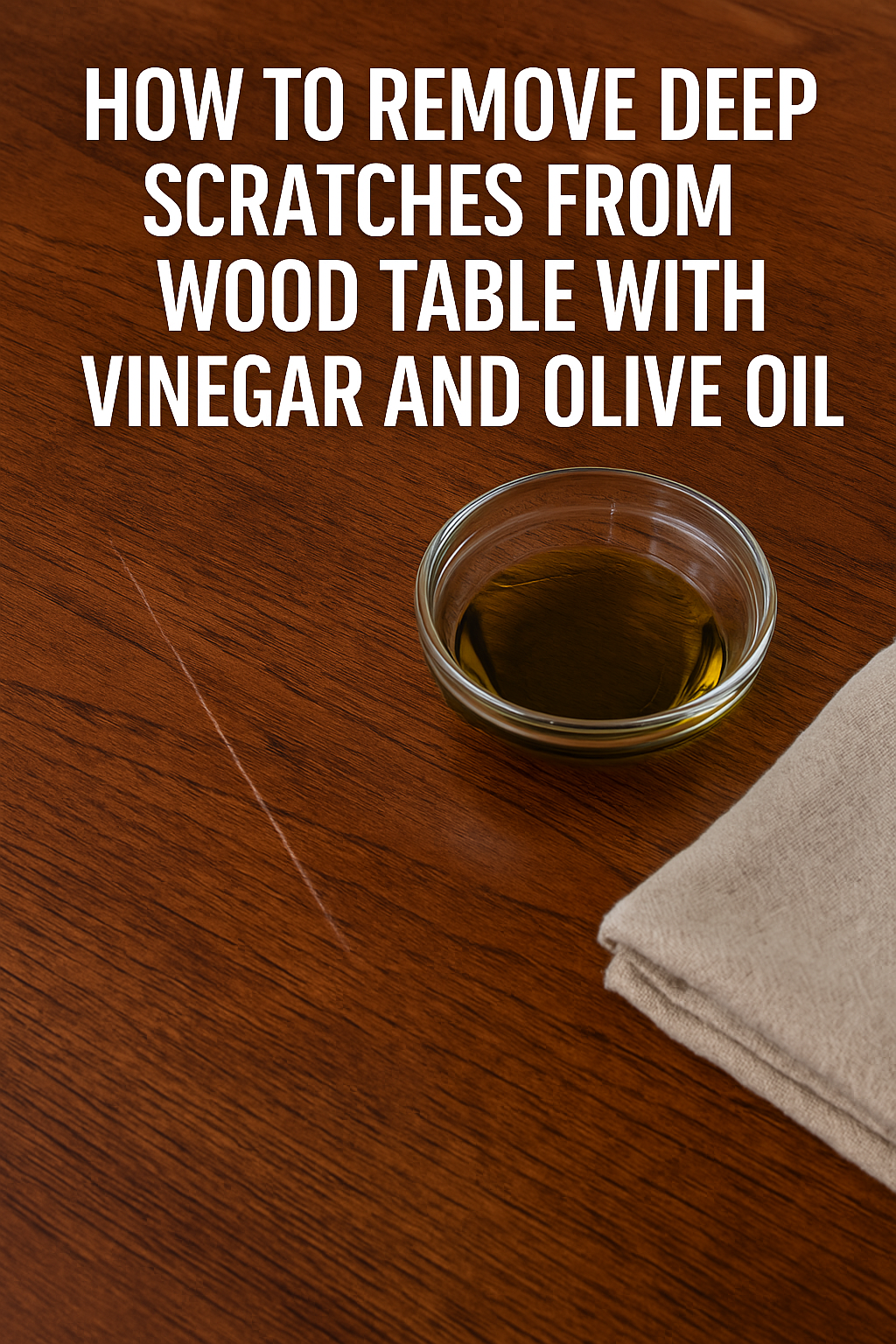 How to Remove Deep Scratches From Wood Table | ThePlywood.com