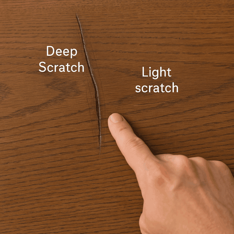 How to Remove Deep Scratches From Wood Table | ThePlywood.com