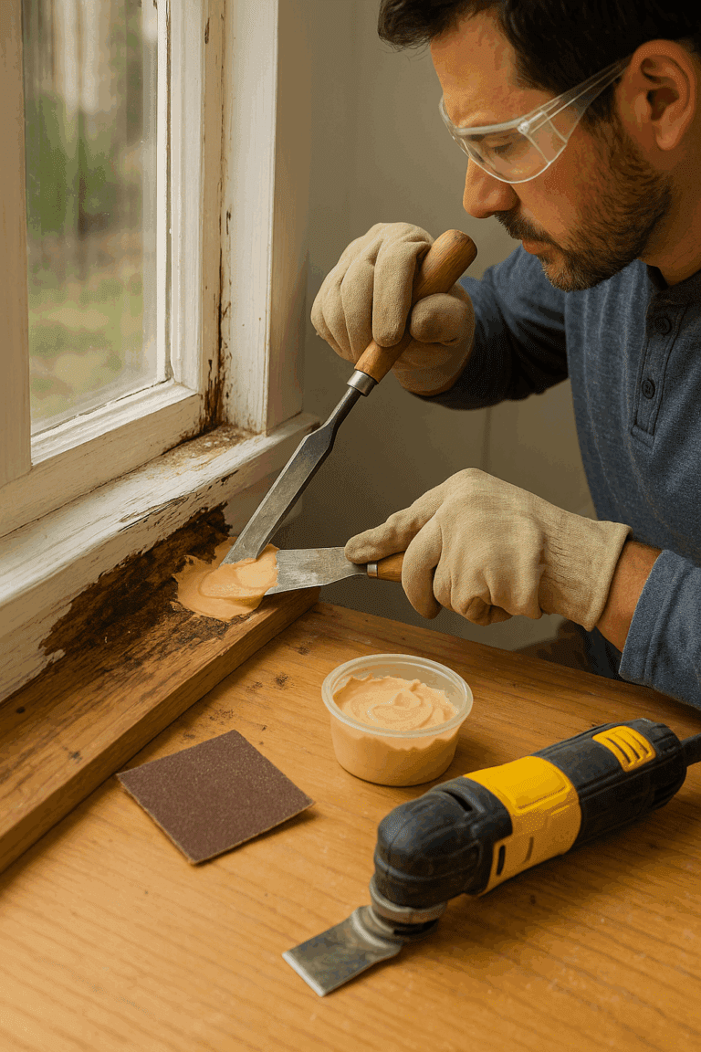How to Repair Rotten Wood Window Frames: A Hands-On Guide | ThePlywood.com