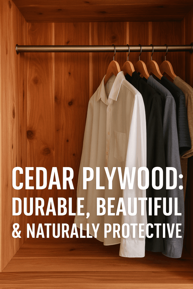 Cedar Plywood: A Complete DIY & Builder’s Guide | ThePlywood.com