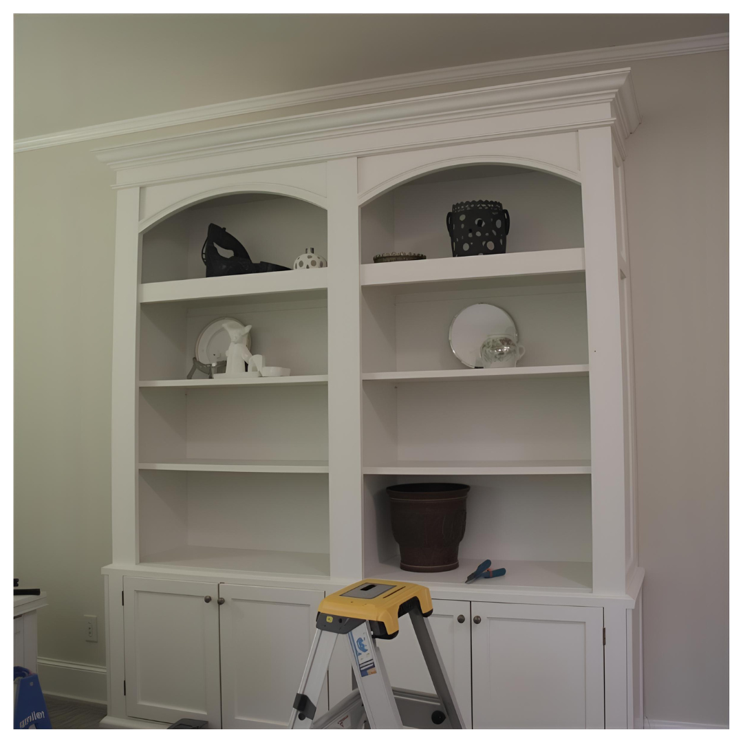 Built In Bookshelves DIY: How to Build Shelves Step by Step ...