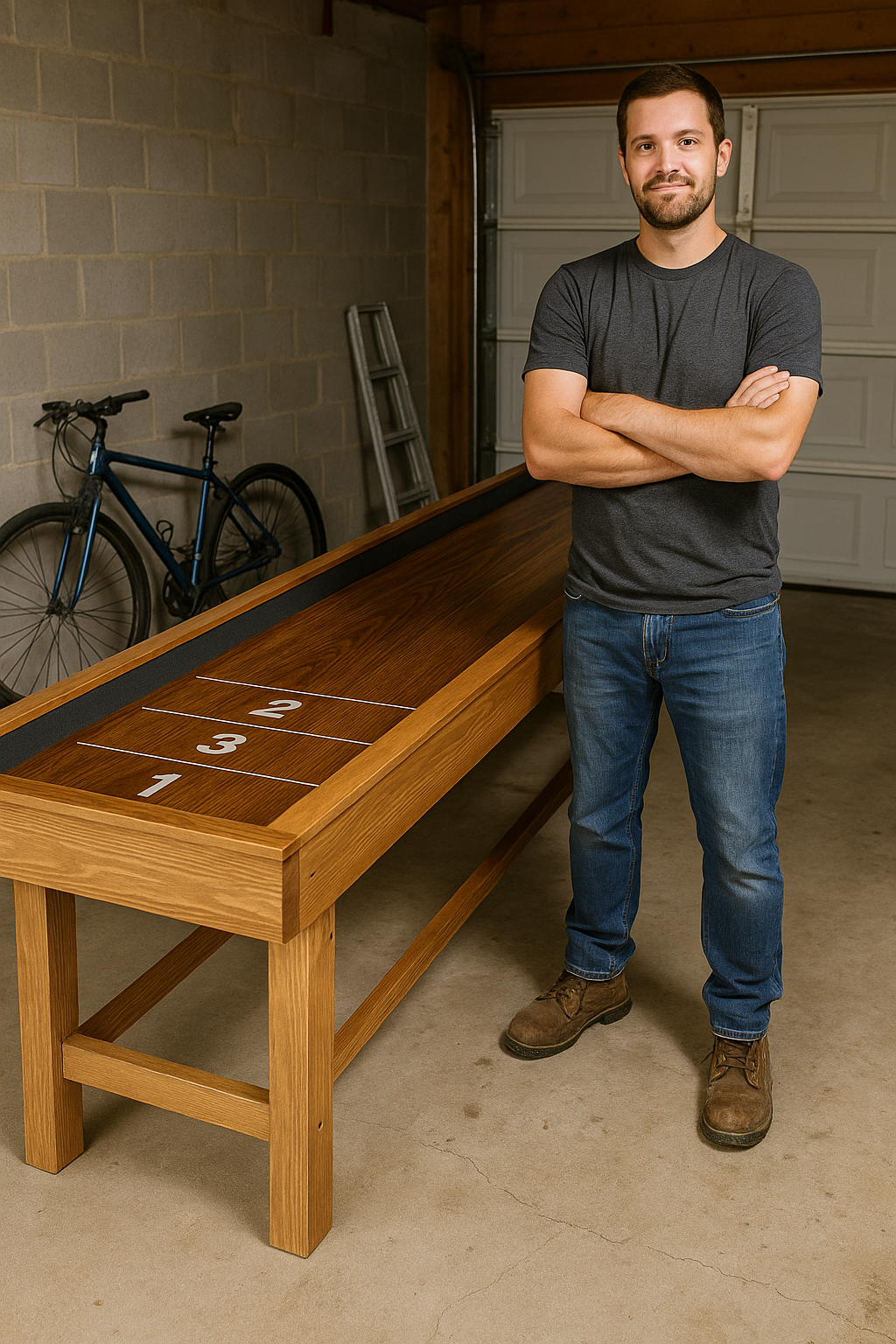 🪵 How to Make a Shuffleboard Table (Step-by-Step DIY Guide ...