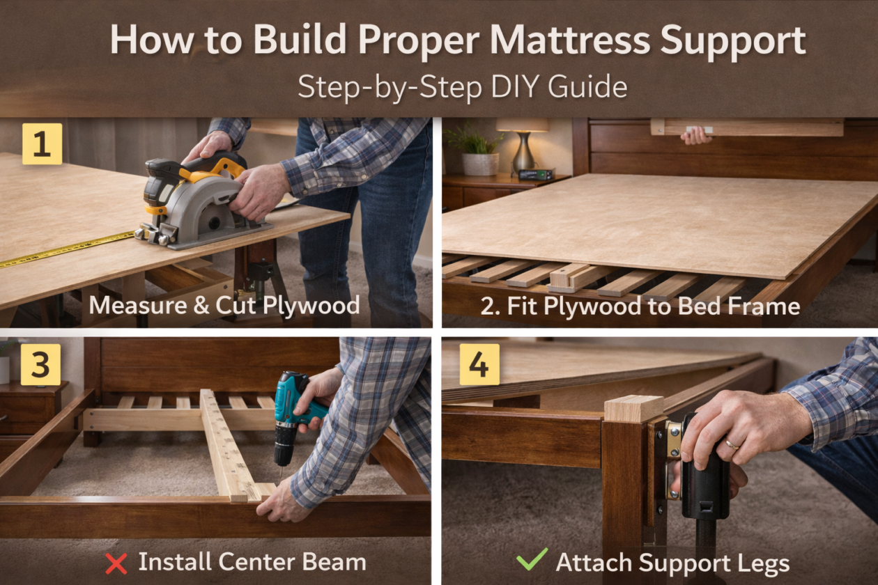 Mattress Support: How to Build It the Right Way | ThePlywood.com