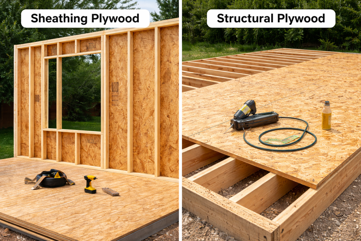 What Is Sheathing Plywood? Uses, Thickness and Cost | ThePlywood.com