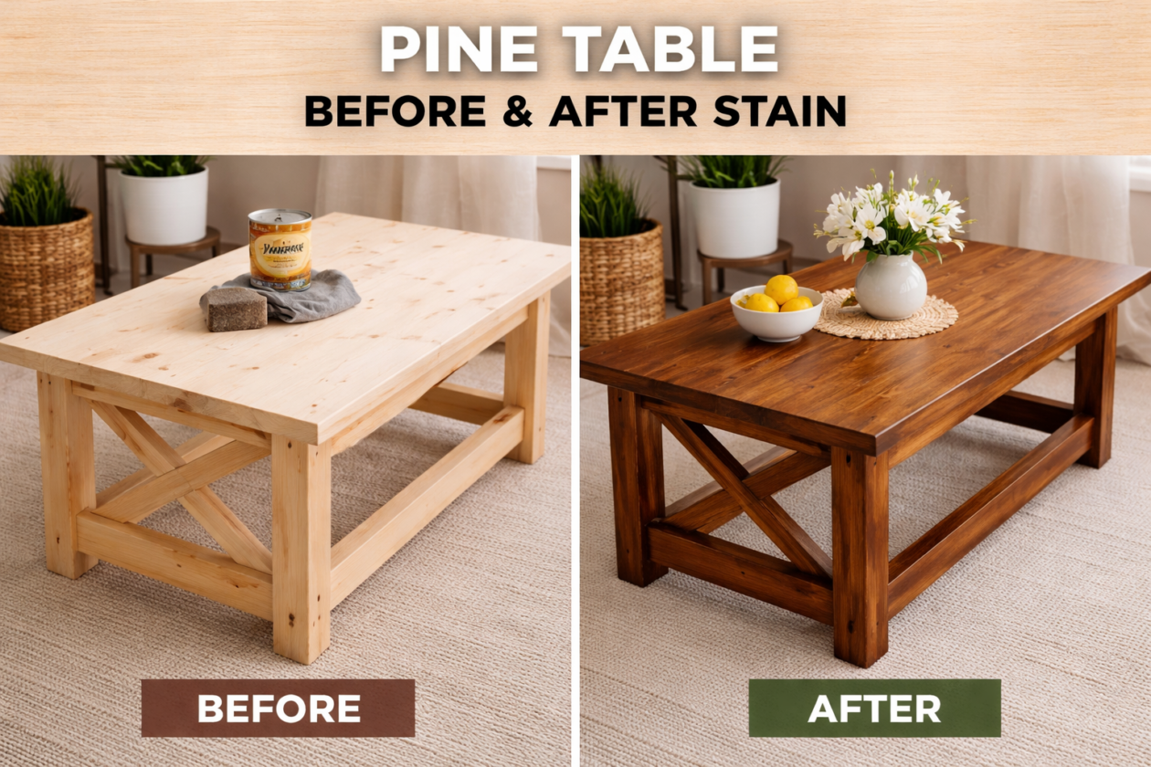 Best Wood Stain for Pine (No Blotches + Real Tested Results ...